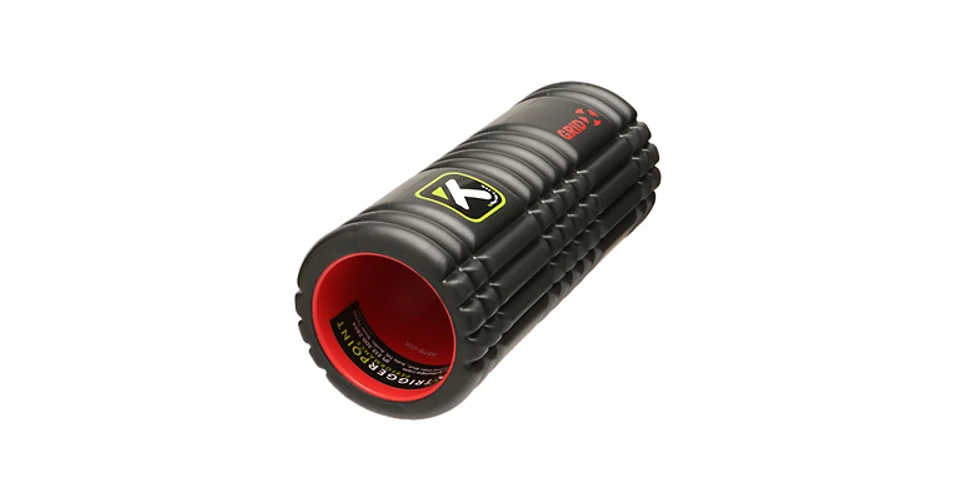 TriggerPoint GRID X® 1.0 Foam Roller masszázshenger 33 x 14 cm fekete Dupla erősségű - SMR ...